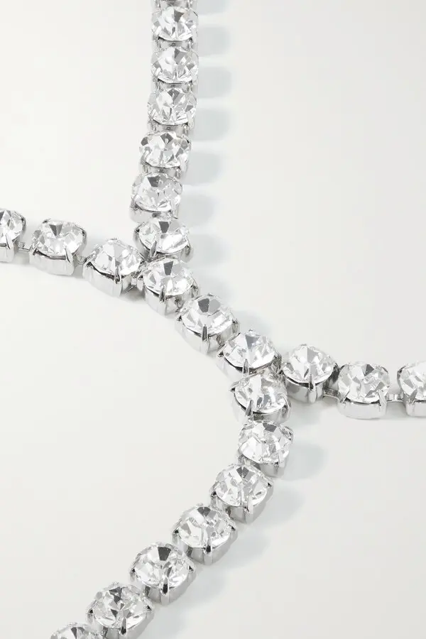 LELET NY Tone Swarovski Crystal Body Chain