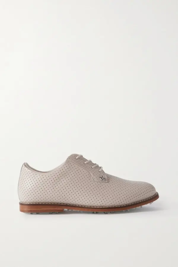 G/fore Gallivanter Perforated Leather Golf Shoes
