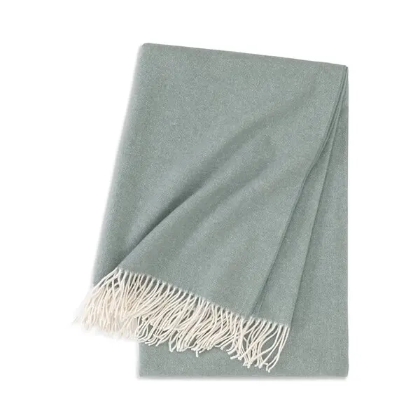YVES DELORME Club Wool Throw - Veronese