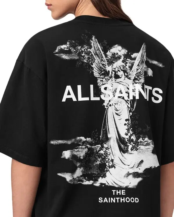 ALLSAINTS Guardian Amelie Tee - Black
