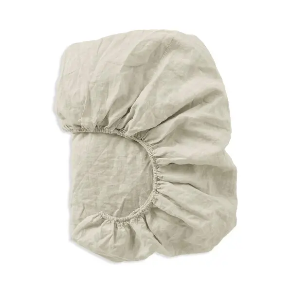 COYUCHI Relaxed 4 Piece Linen Sheet Set, King - Chambray