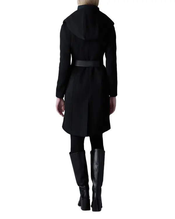Mackage Shia 2-in-1 Wool Coat - Black