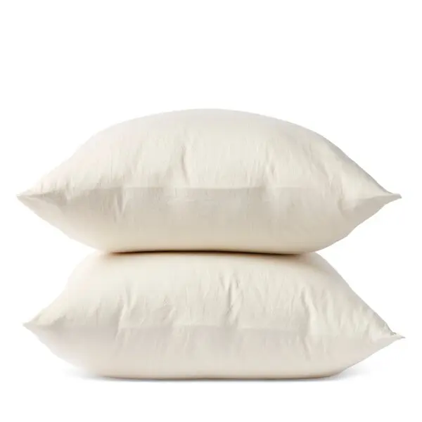 COYUCHI Cloud Soft 4 Piece Sateen Sheet Set, Full - Undyed