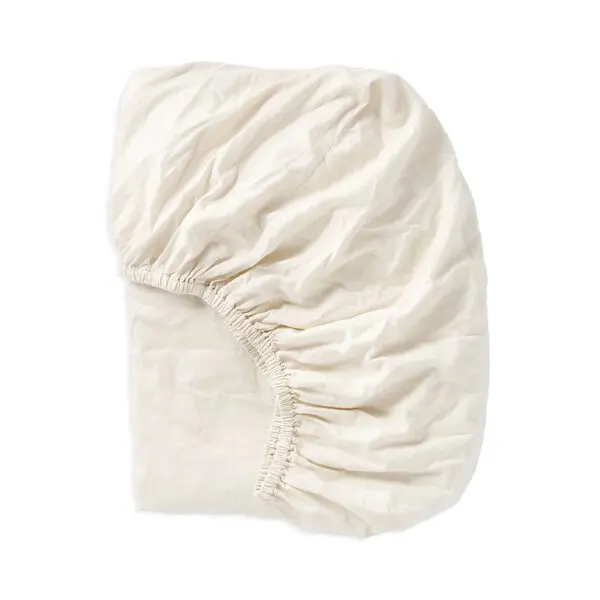 COYUCHI Cloud Soft 4 Piece Sateen Sheet Set, Full - Undyed
