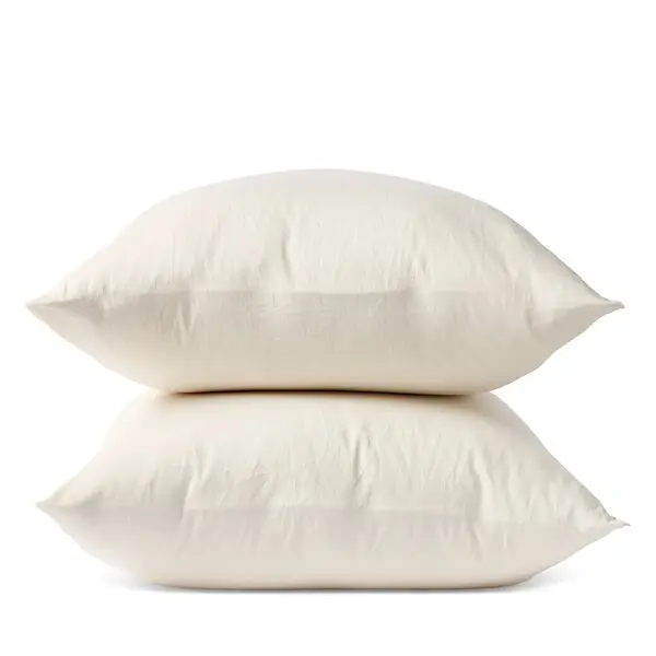 COYUCHI Cloud Soft Sateen King Pillowcases, Set Of 2 - Undyed
