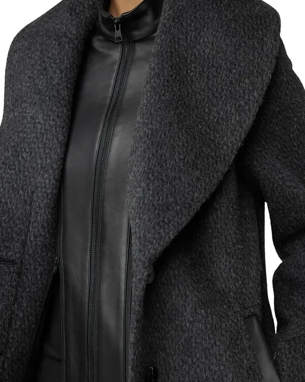 Soia & Kyo Lolli Shawl Collar Coat