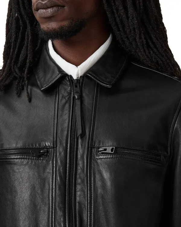 ALLSAINTS Luck Leather Jacket