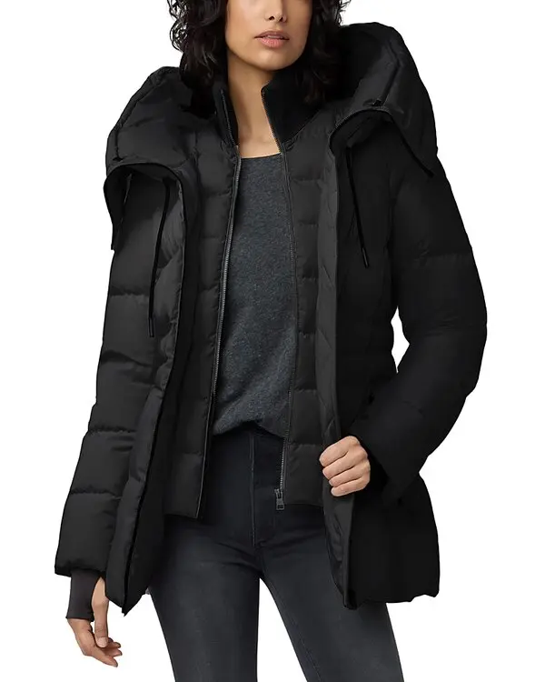 Soia & Kyo June Novo Down Hooded Coat