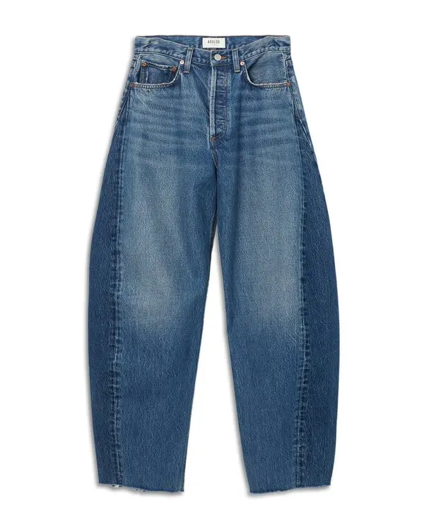 AGOLDE Luna High Rise Tapered Jeans - Split