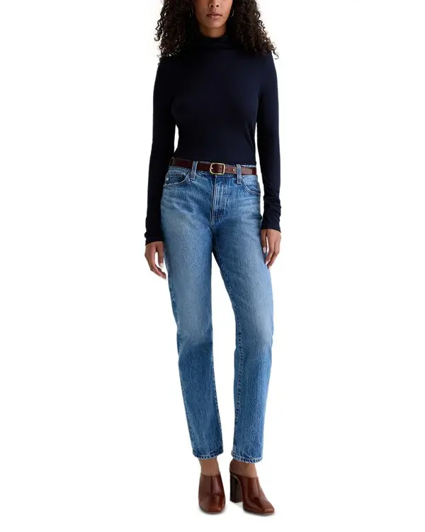 Ag The Chels Long Sleeve Turtleneck - Deep Trenches