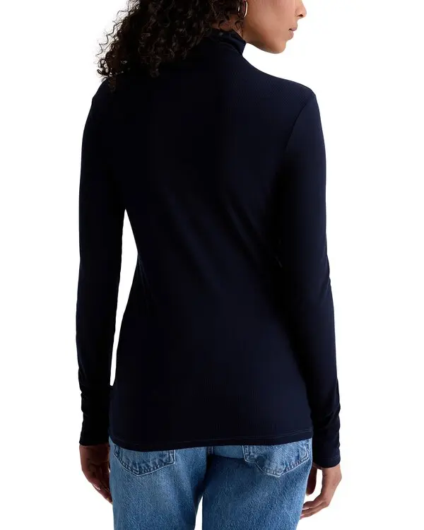Ag The Chels Long Sleeve Turtleneck - Deep Trenches