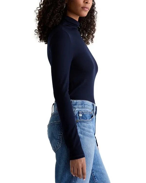 Ag The Chels Long Sleeve Turtleneck - Deep Trenches