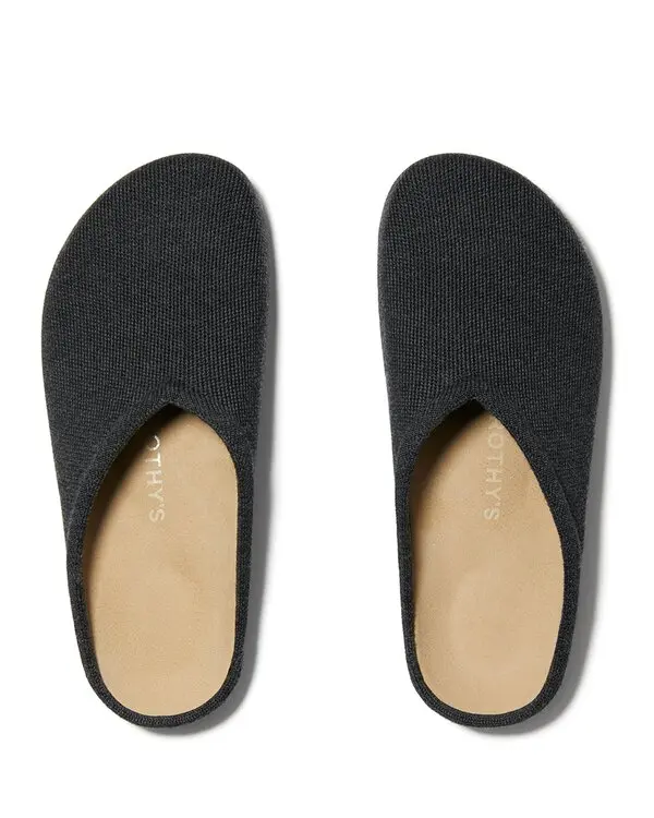 Rothy's The Casual Clog - Soft Black