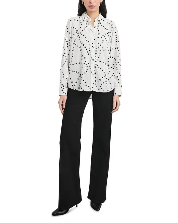 Rails Kathryn Star Shirt - Ivory Star