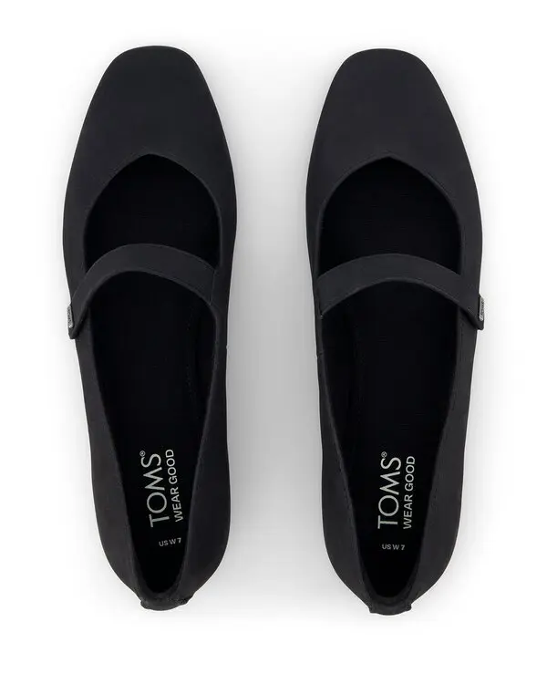 Toms Bianca Mary Jane Flats