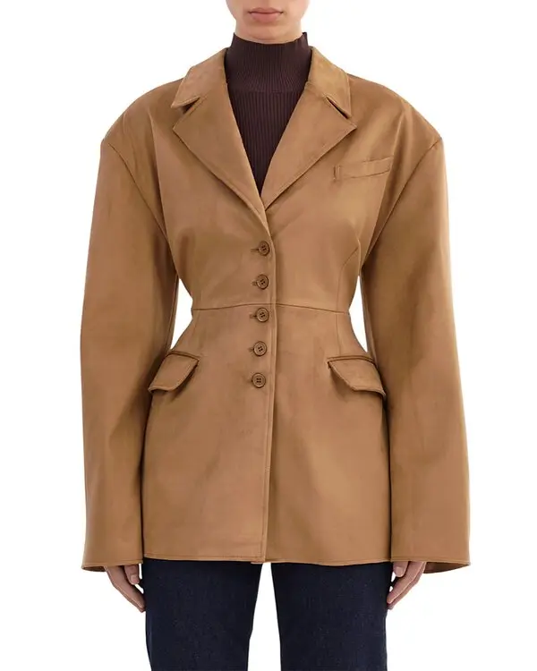 LAMARQUE Button-front Blazer