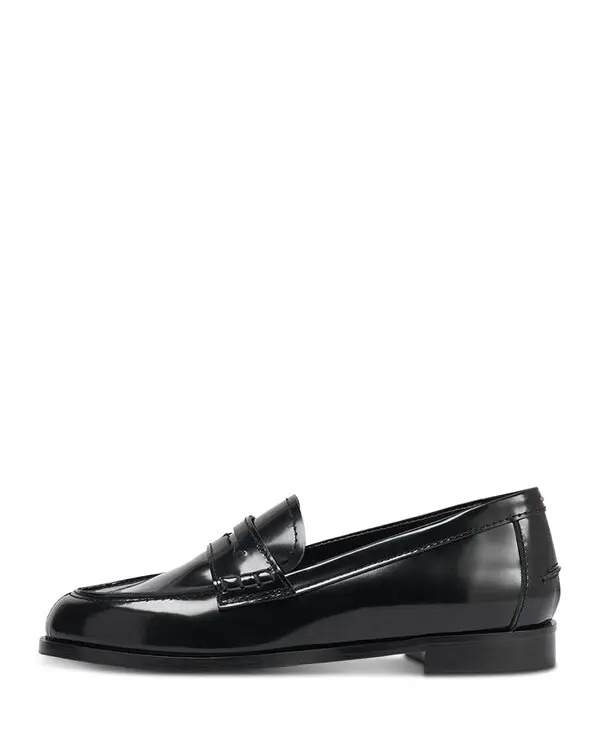 AeydĒ Oscar Penny Loafers - Black