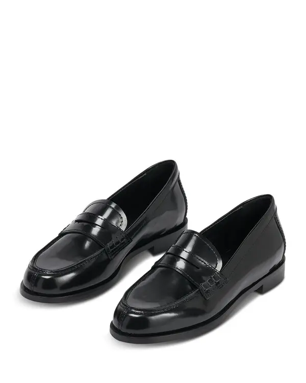 AeydĒ Oscar Penny Loafers - Black