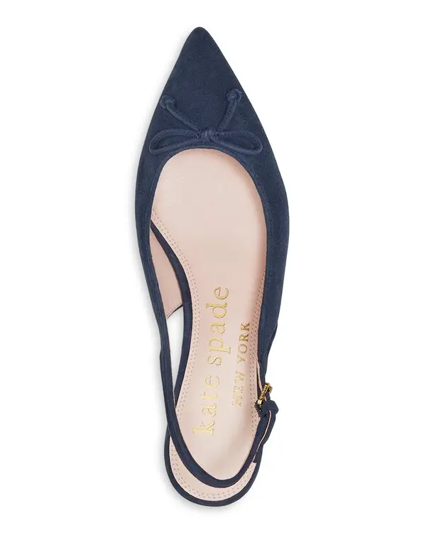 Kate Spade New York Veronica Ballet Flats By In Captain Navy 75