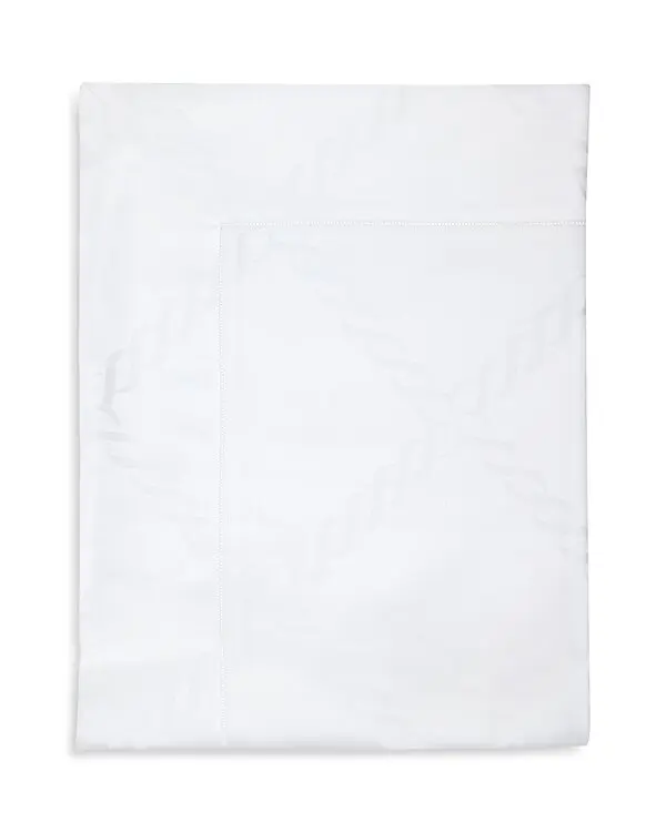 PRATESI Ori Treccia Flat Sheet, Full Queen - White