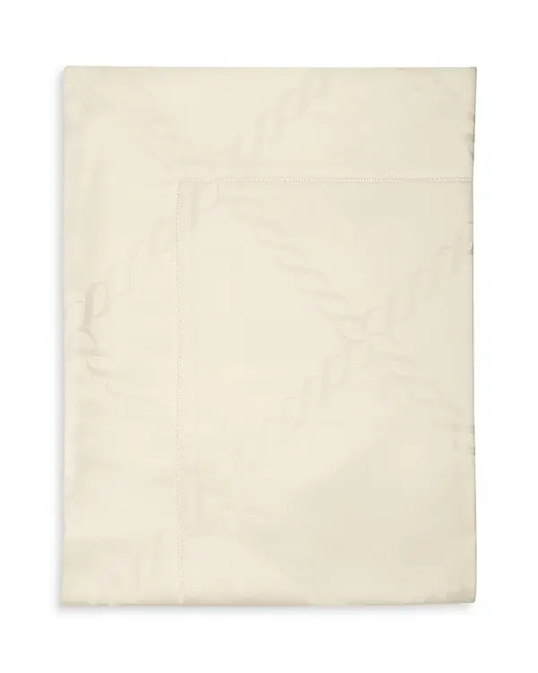 PRATESI Ori Treccia Flat Sheet, King - Beige