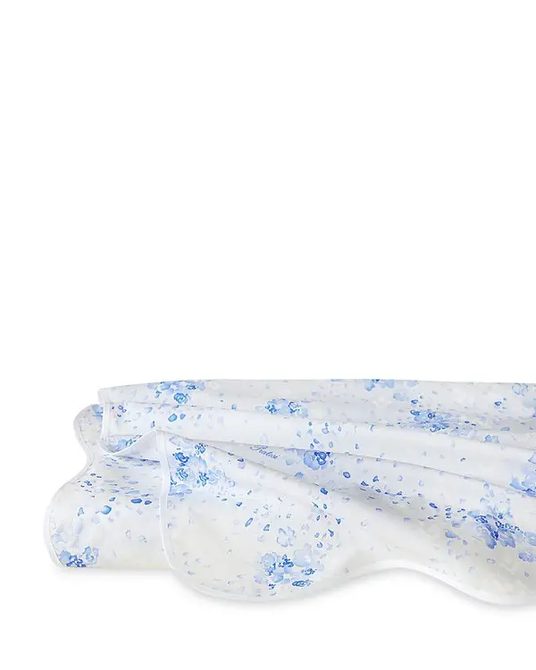 PRATESI M'ama Non M'ama Flat Sheet, Full/queen - Medium Blue