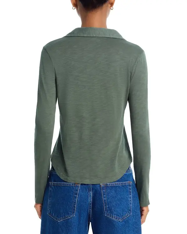Bella Dahl Button Front Knit Top - Fernwood