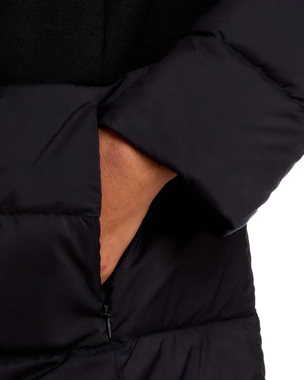 Herno Mixed Media Down Coat