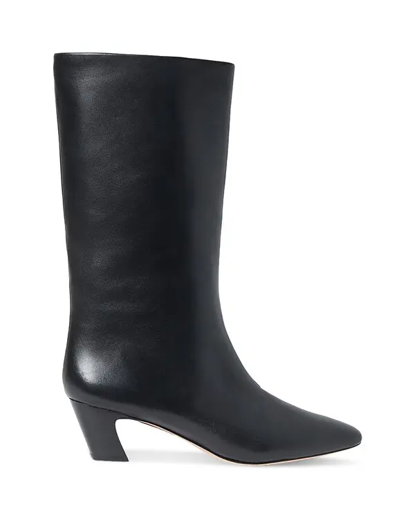 LOEFFLER RANDALL Pointed Mid-shaft Boots - Black