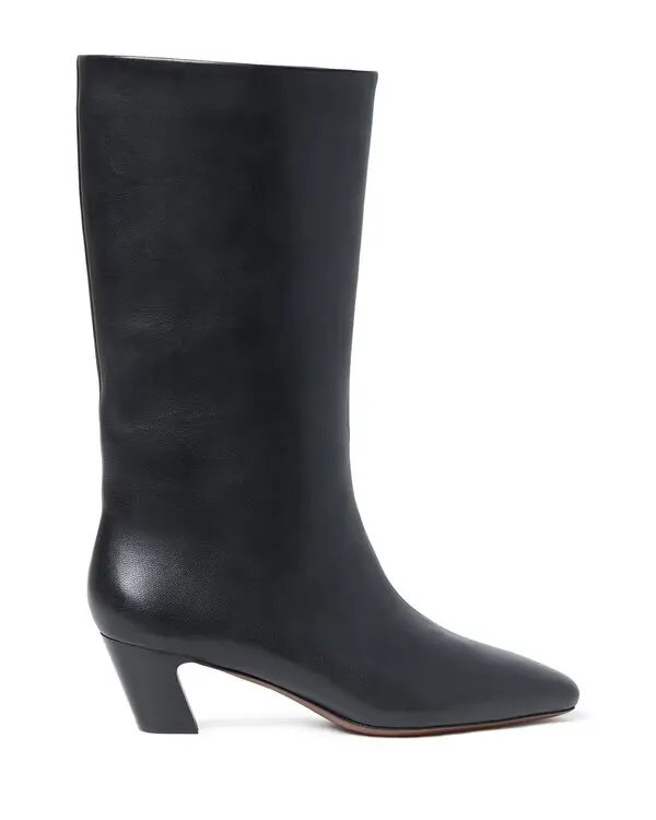 LOEFFLER RANDALL Pointed Mid-shaft Boots - Black