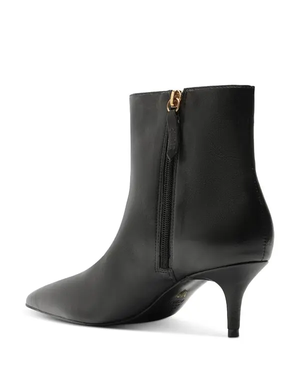 Schutz Mikki Mid Booties - Black