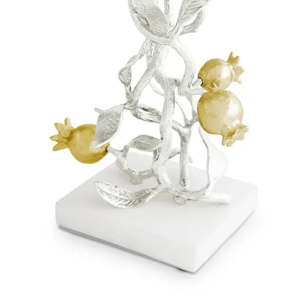 Michael Aram Pomegranate And Gold Tone Candleholders, Set Of 2