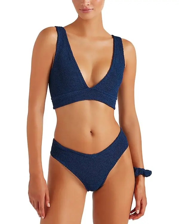 Hunza G Angel Bikini Set - Navy
