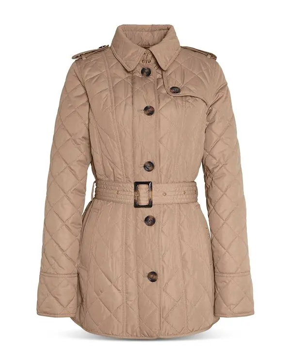 Barbour Tummel Box Quilt Trench Jacket