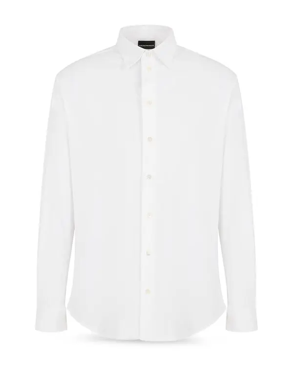 Emporio Armani Regular Fit Nylon Sport Shirt