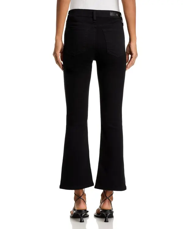 Ag Farrah Mid-rise Cropped Bootcut Jeans
