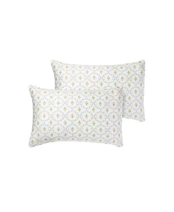 Hill House Home The Pillowcase Set - Pastel Trellis
