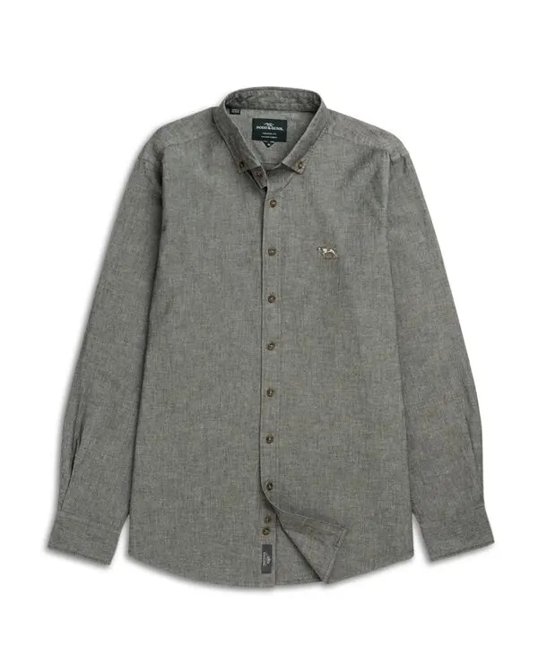 Rodd & Gunn Kirklands Button Down Shirt - Ash