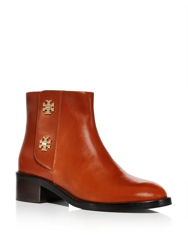 Tory Burch T Lock 35 Ankle Boots - Sierra