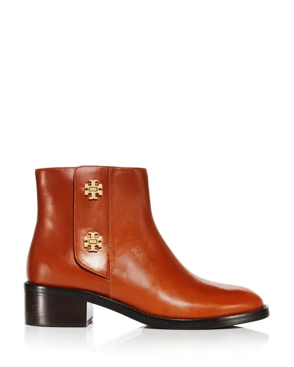 Tory Burch T Lock 35 Ankle Boots - Sierra