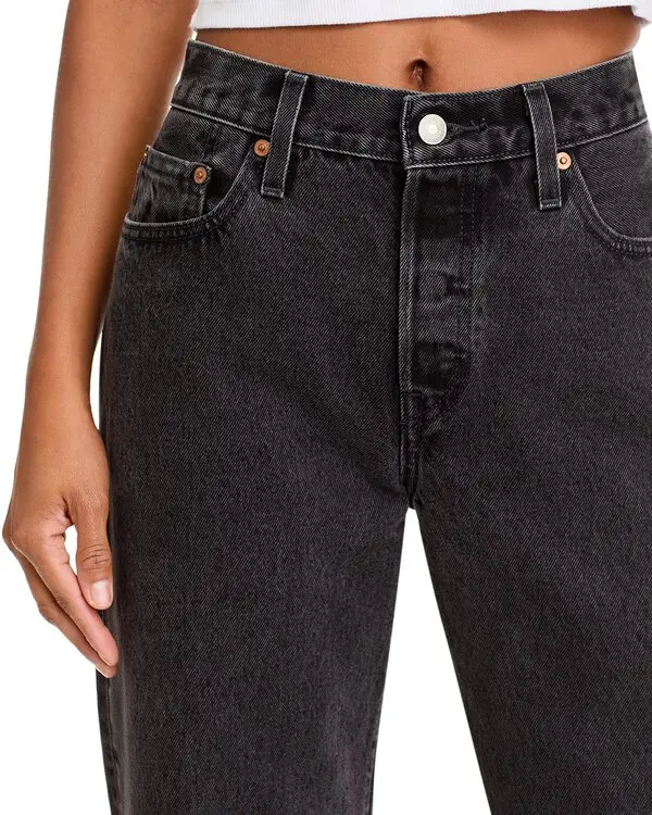 LEVI'S 501 90s High Rise Straight Ankle Jeans
