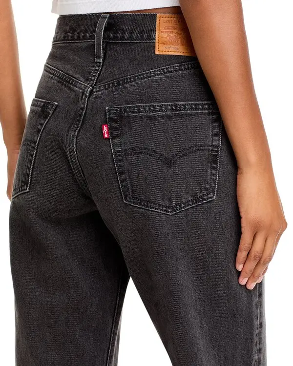 LEVI'S 501 90s High Rise Straight Ankle Jeans