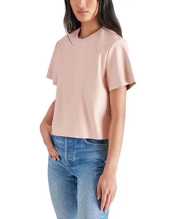Steve Madden Ezra Faux Leather Top