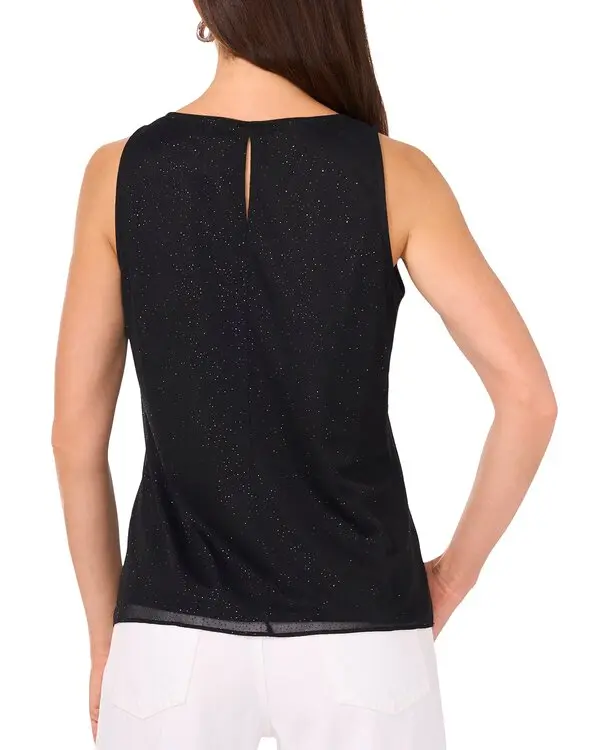 Vince Camuto Sparkle Top - Rich Black