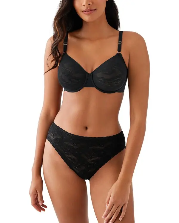 Wacoal High Profile Underwire Bra - Black