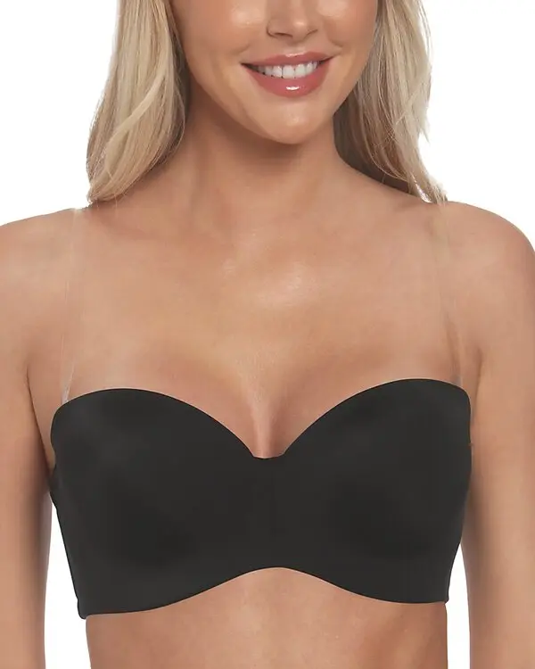 DOMINIQUE INTIMATES Bella Hidden Support Convertible Strapless Bra - Black