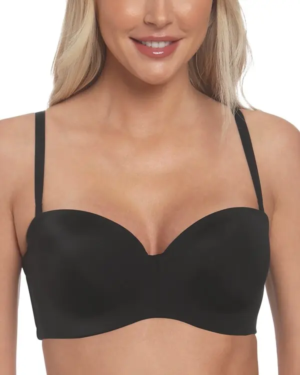 DOMINIQUE INTIMATES Bella Hidden Support Convertible Strapless Bra - Black