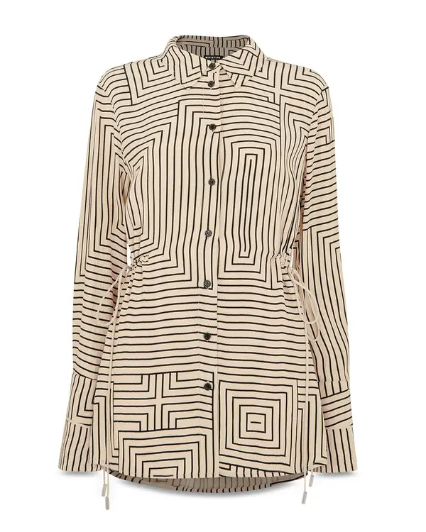 Whistles Angled Stripes Shirt