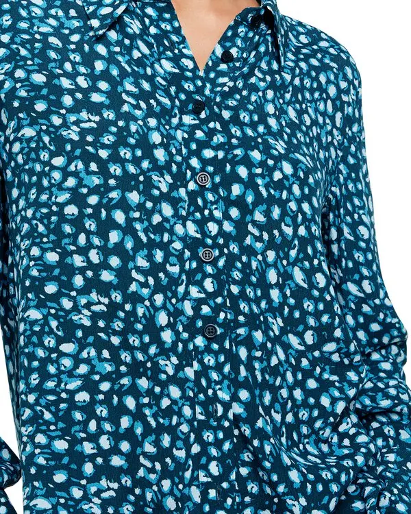 Whistles Pastel Leopard Print Shirt