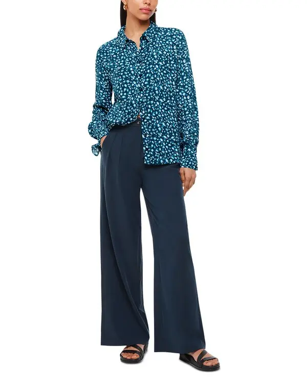 Whistles Pastel Leopard Print Shirt